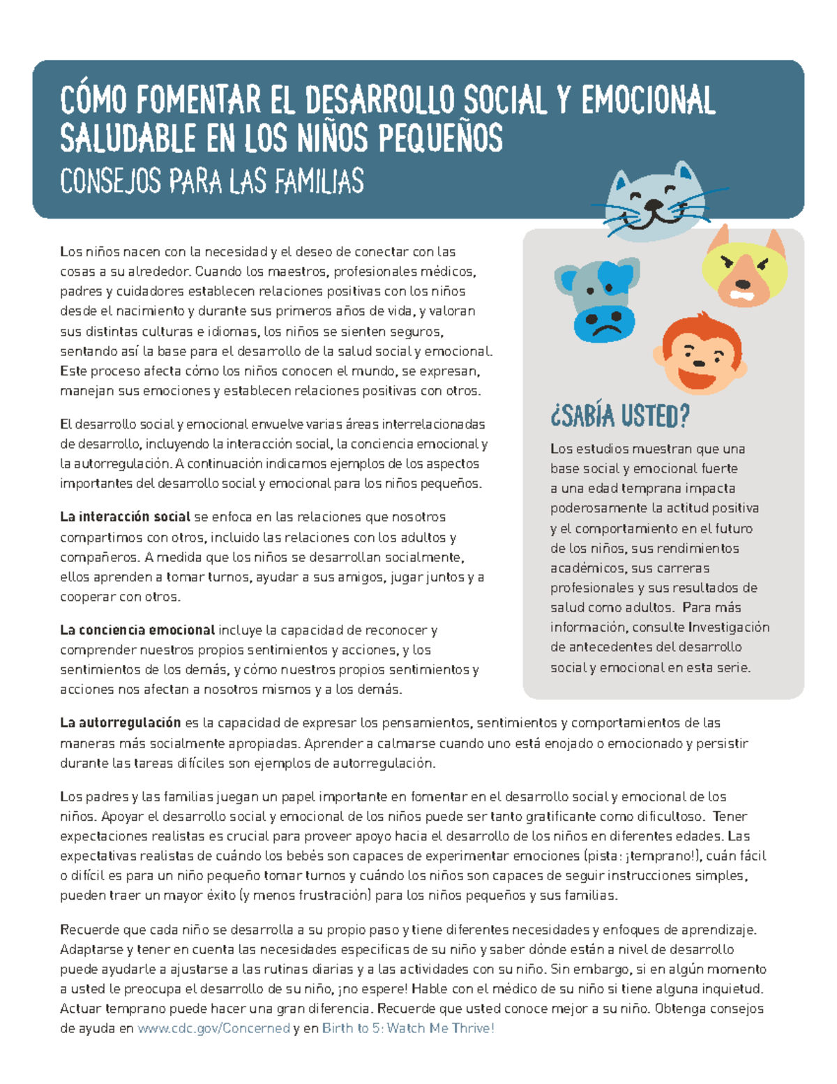 Cómo fomentar el desarrollo social y emocional en niños pequeños - Los ...