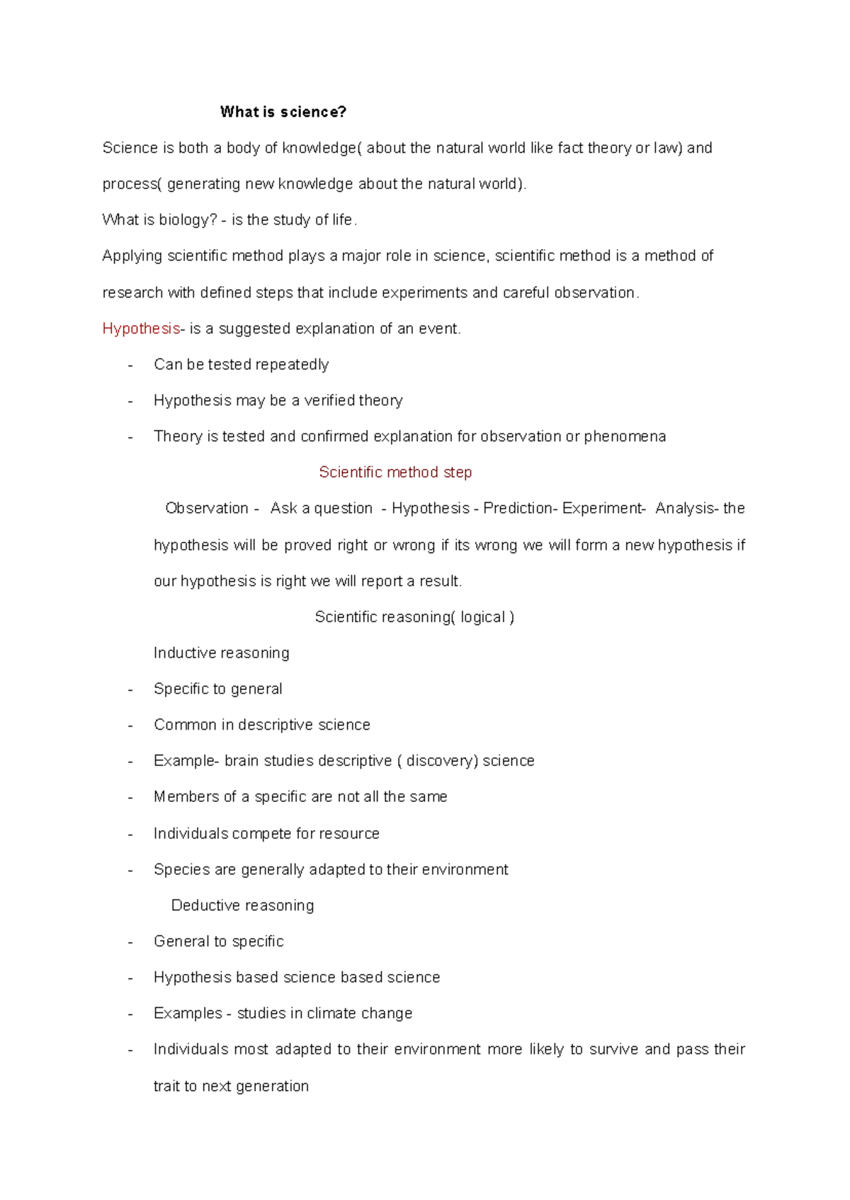 What is science - What is science? Science is both a body of knowledge ...