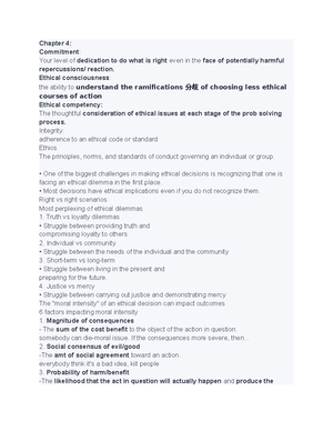 Ethics Writing Assignment #2 - Ben Pittsley Ethics and Decision making ...