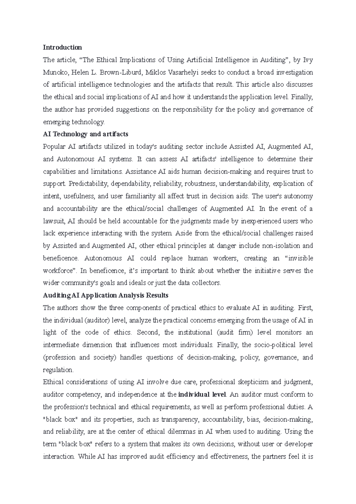 Article Review of the Case Study - strategy marketing & decision making ...