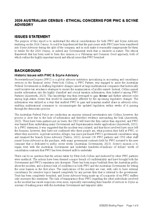 BSB250 - QUT - Business Citizenship - Studocu