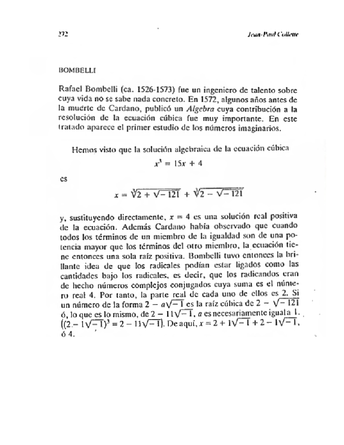 Bombelli - geometría métrica - Studocu