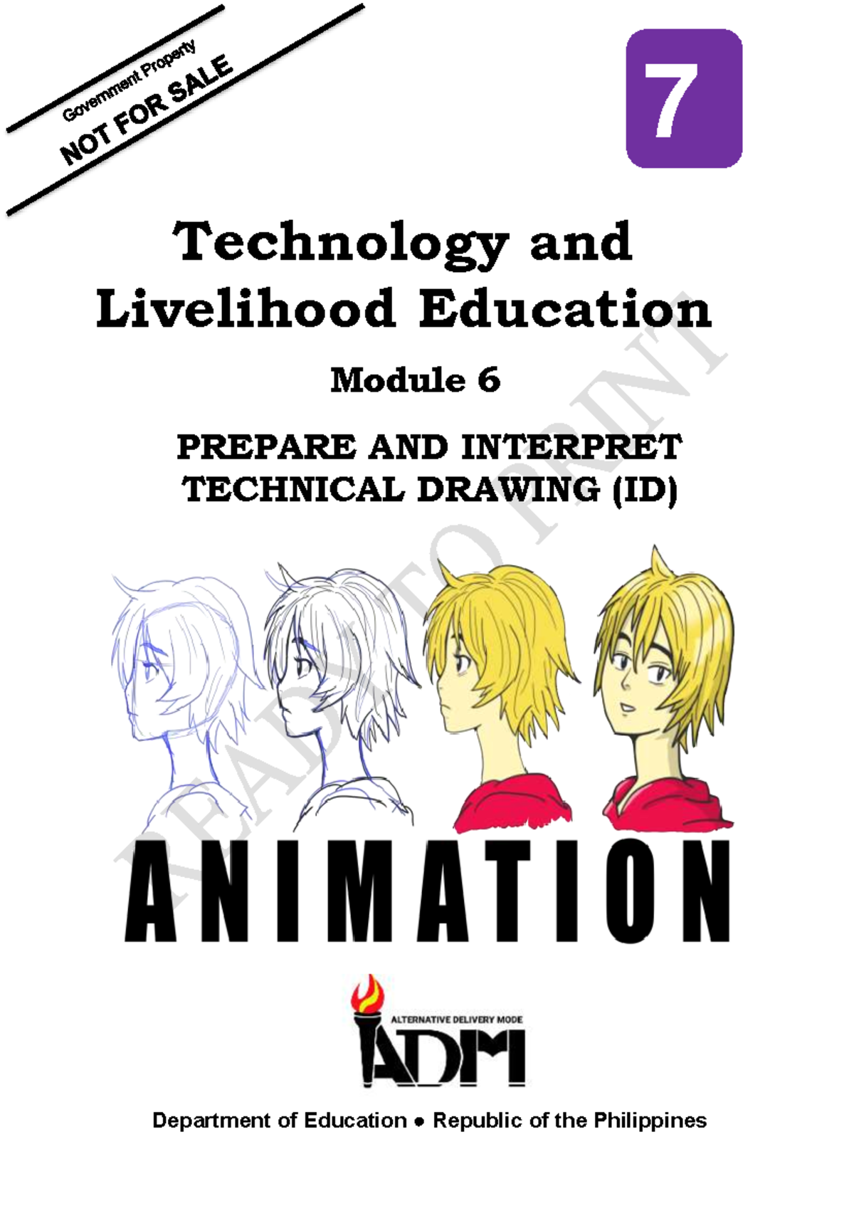 TLE-7 ICT Animation Mod6 prepare-and-interpret-technical-drawing v5 - Technology and Livelihood ...