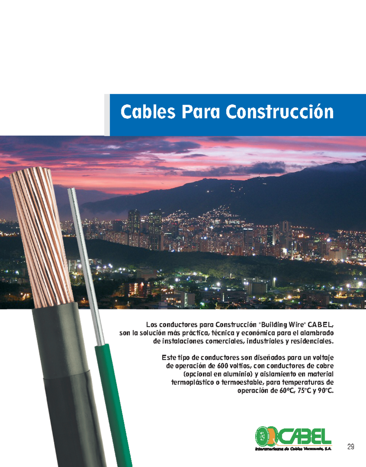 Cables PARA Construccion - Cables Para Construcción Los conductores ...