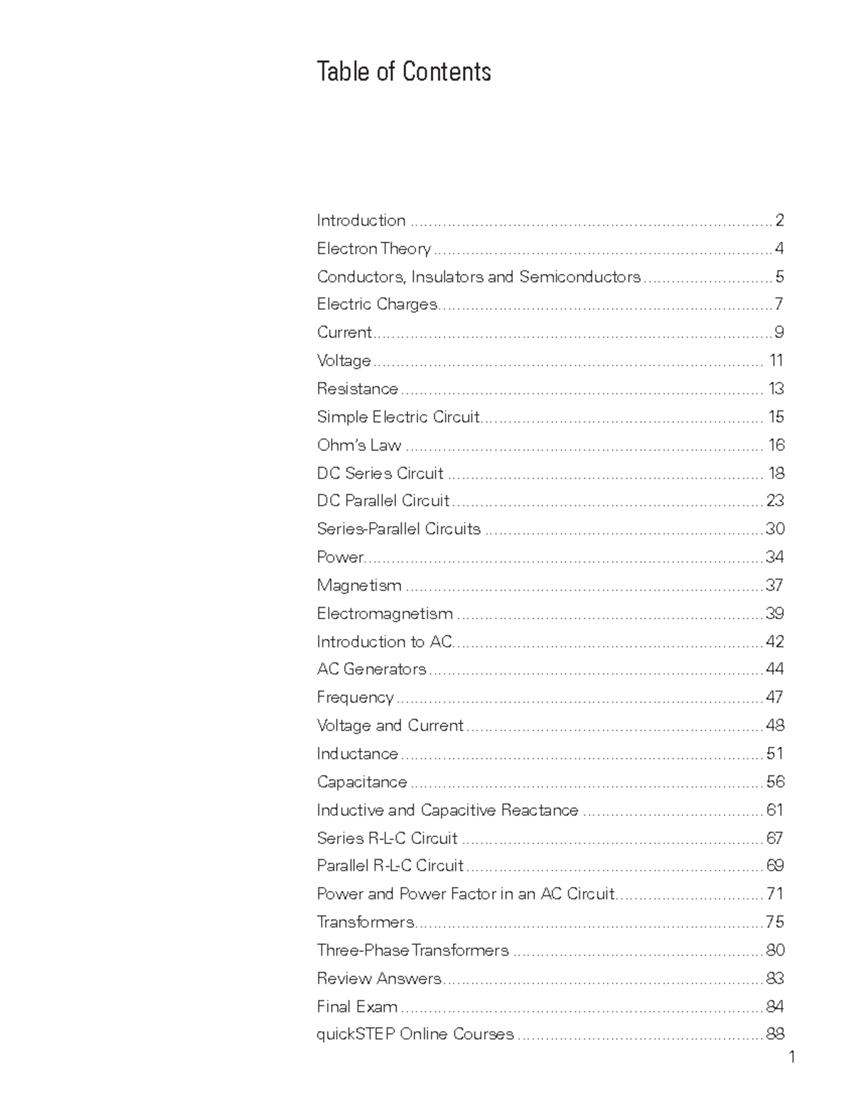 Basics of electricity - - Studocu