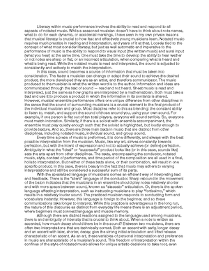 Module 4 Classroom Application - Module 4 Classroom Application: Understanding Levels of ...