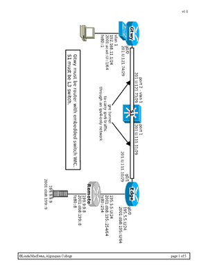 L03 OSPF Tuning - Lab Document - Objectives: Examine OSPF on a multi-access segment. Configure ...