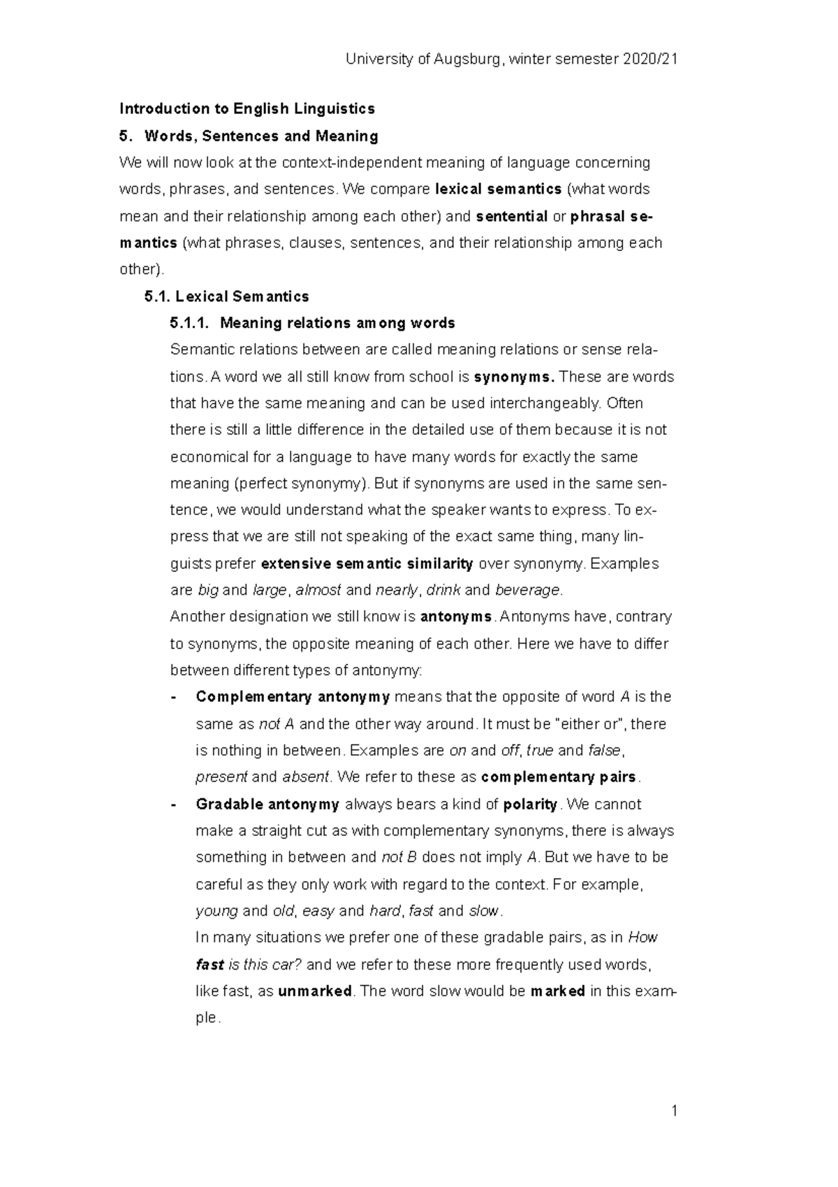 5-Textbook-Words, Sentences and Meaning - Introduction to English ...