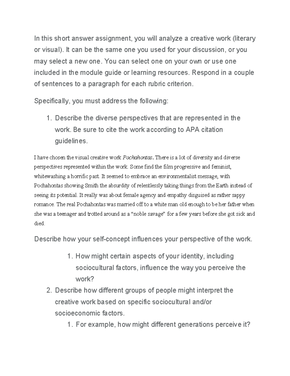 6-2 Short Answer Template - In this short answer assignment, you will ...