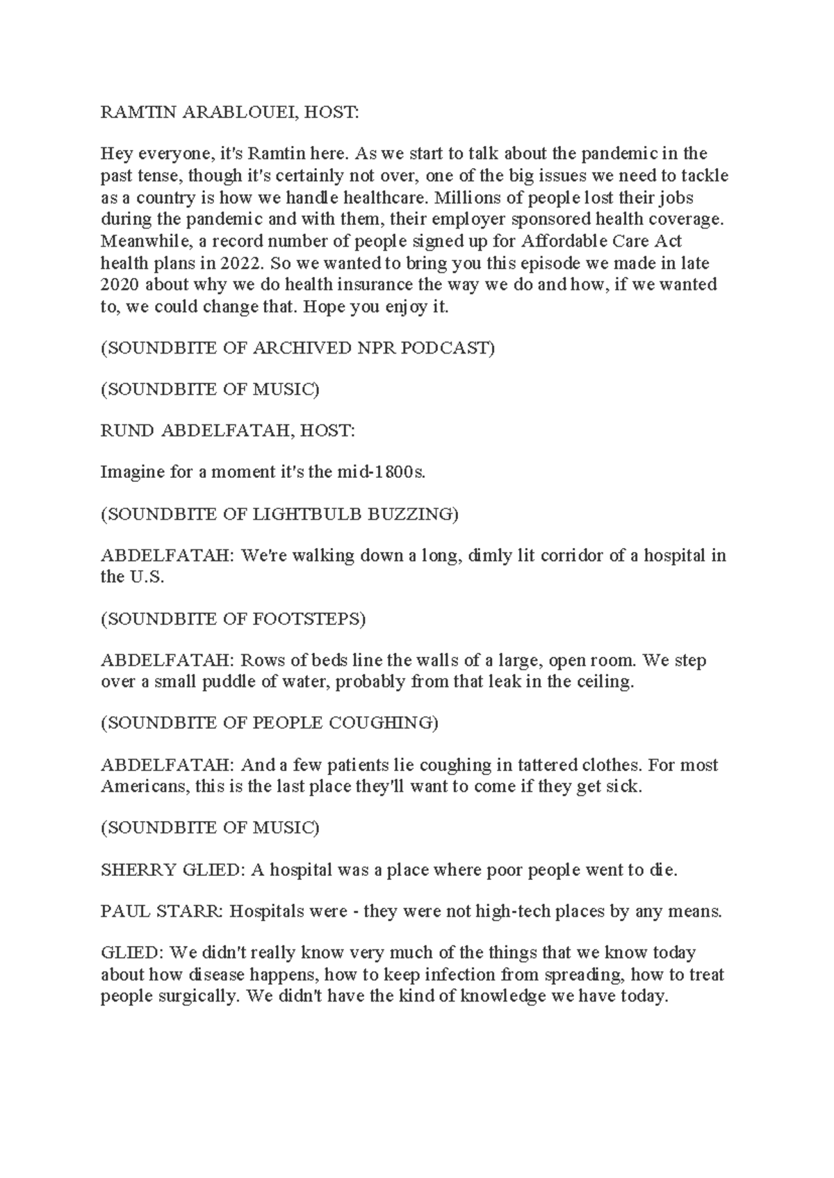 Ramtin Arablouei - Material - RAMTIN ARABLOUEI, HOST: Hey everyone, it's Ramtin here. As we ...