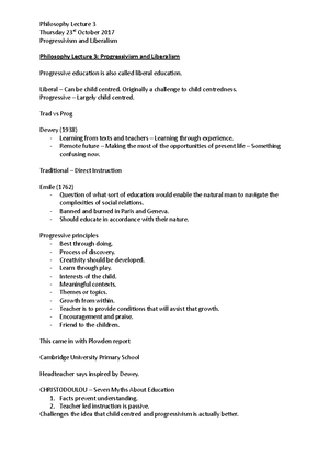 Philosophy Lecture 10 N A Philosophy Lecture 10 Monday 29th January