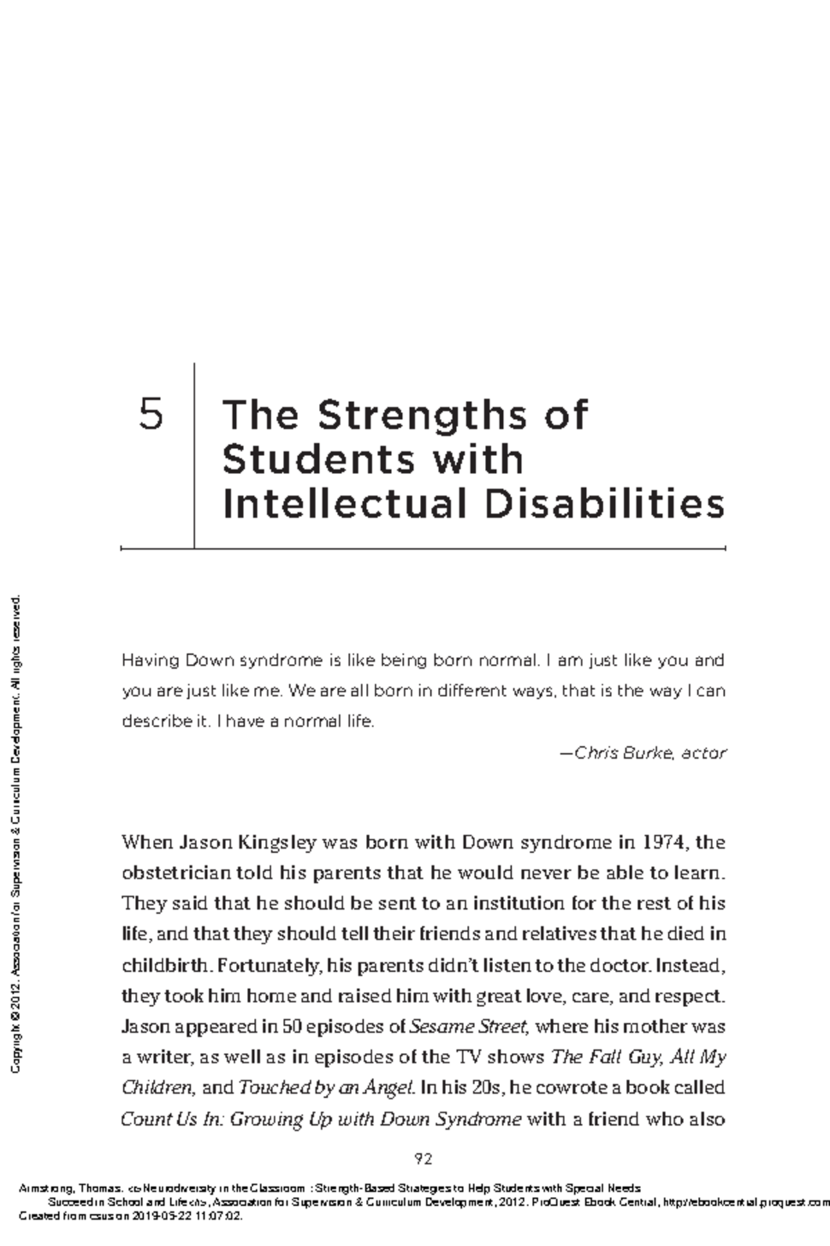 Neurodiversity in the Classroom Strength-Based Str - 92 5 The Strengths ...