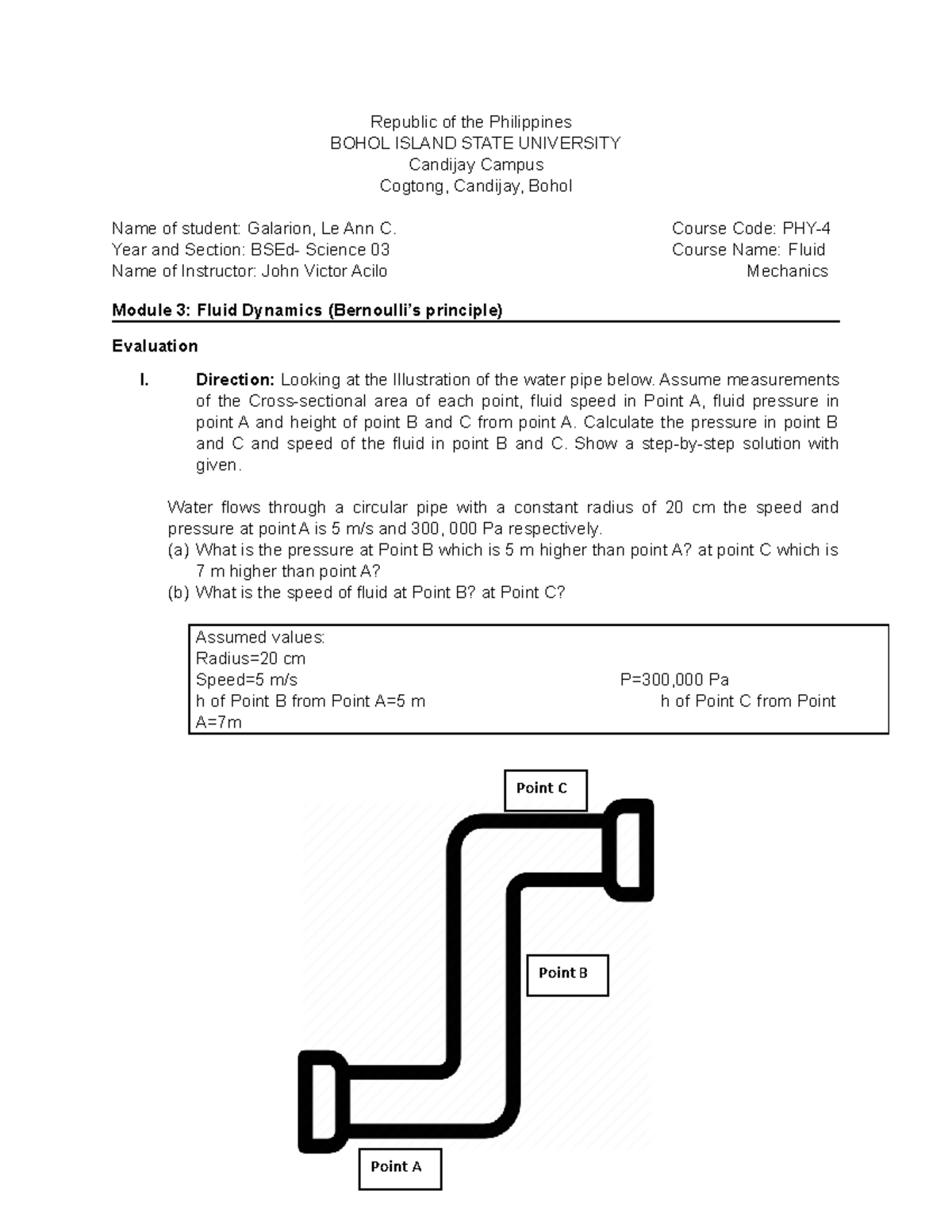 M4 - module 4 in fluid mechanics - Republic of the Philippines BOHOL ...