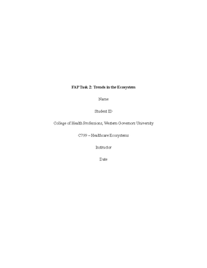 Task 1 - task1 - C799 - WGU - Studocu