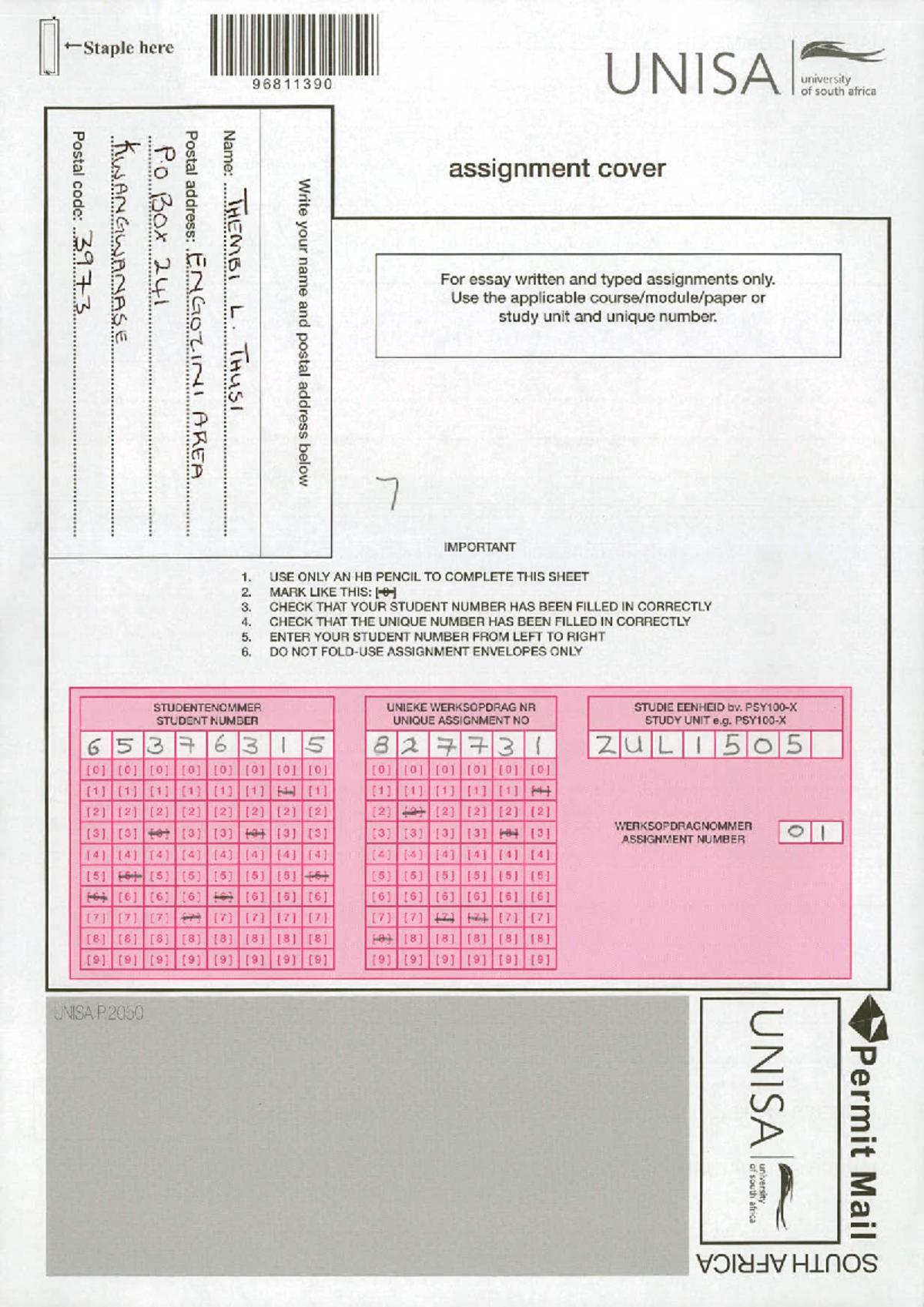 View Marked Assignment 4 - 90102 - RESULTS Total = 50 / 50 (100%) - Studocu
