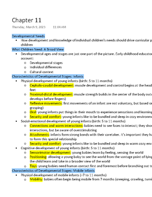 Chapter 7 - Professor Emily Durham - Modeling Relationships with Co-workers Because children may ...