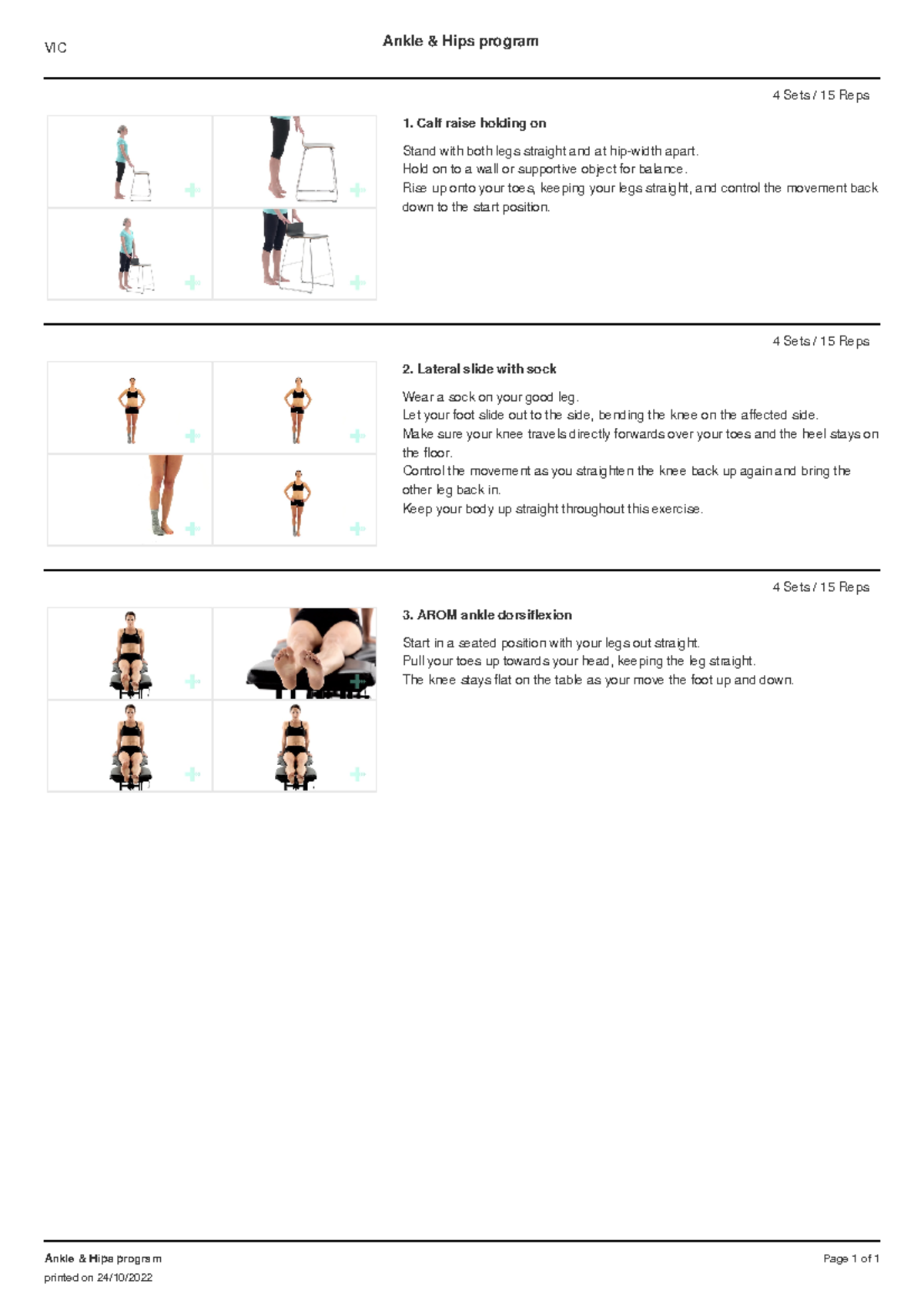 Syndesmosis - Notes. - Calf raise holding on Stand with both legs ...