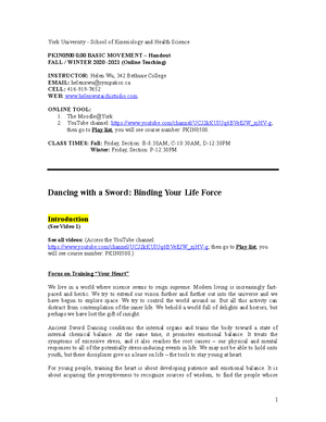 Journal 3 - basic movement - Basic Movement Journal Entry #3 - Spinal ...