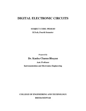 Digital Principles and Computer Organization - CS3351 - Hand Written ...