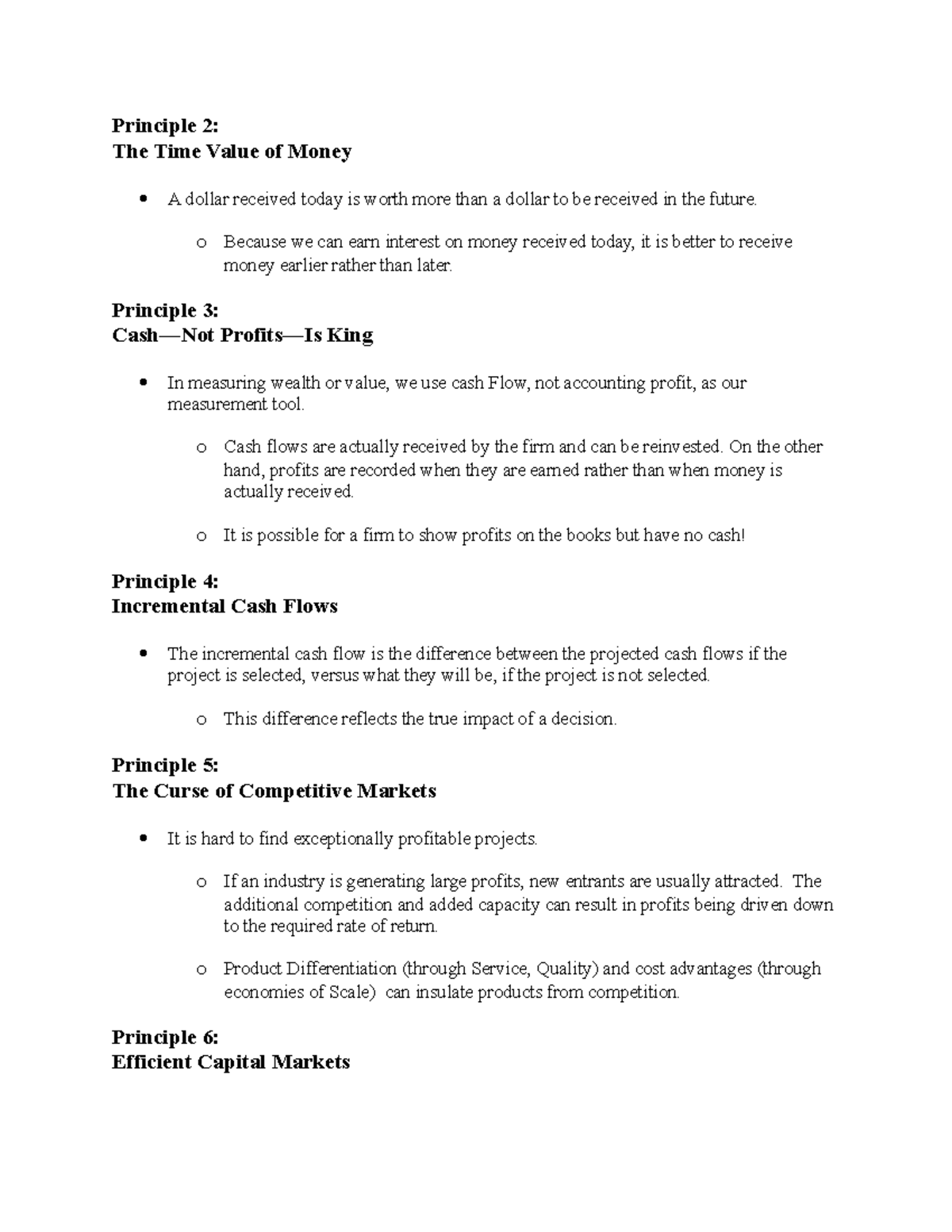 Business Finance & Business Economics 6 - Business Administration - Studocu