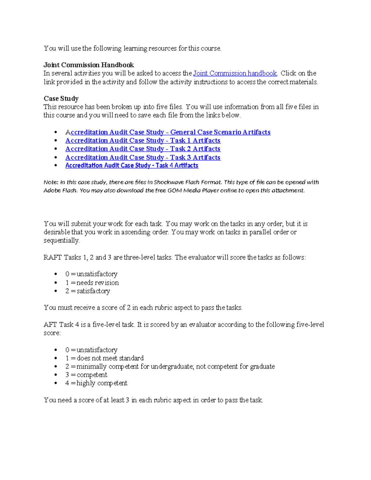 Course syllabus and references - You will use the following learning ...