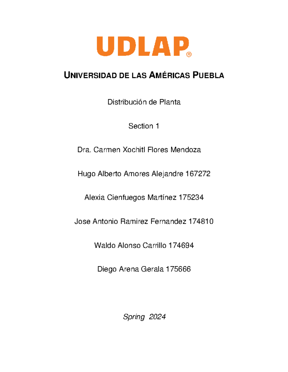 Final Proyect Final 2 - Bdbdbd - UNIVERSIDAD DE LAS AMÉRICAS PUEBLA ...