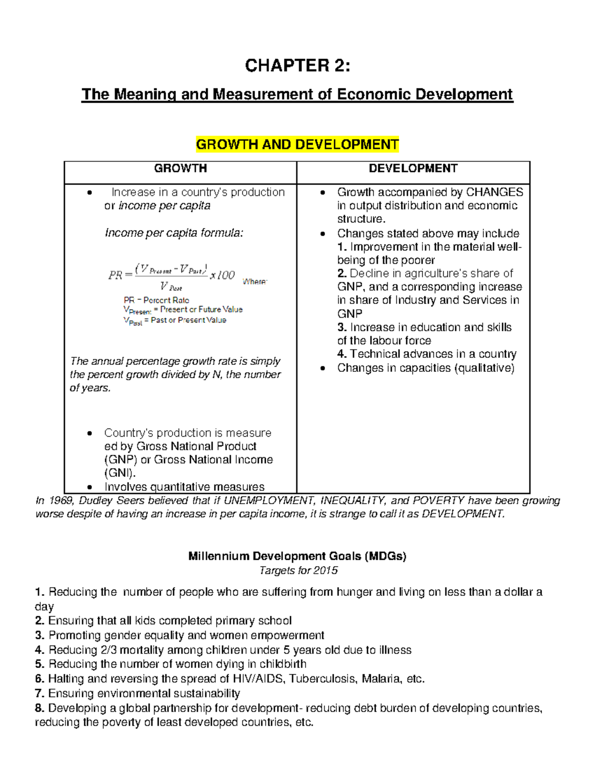 Summarize Chap 2 8 ebook - CHAPTER 2: The Meaning and Measurement of ...