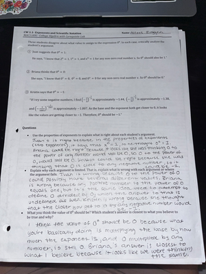 IMG 6507 - These notes are about Properties of exponents and scientific ...