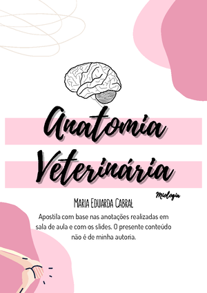 Anatomia estrutural - AnatomiaAnatomia Veterinária Veterinária ...