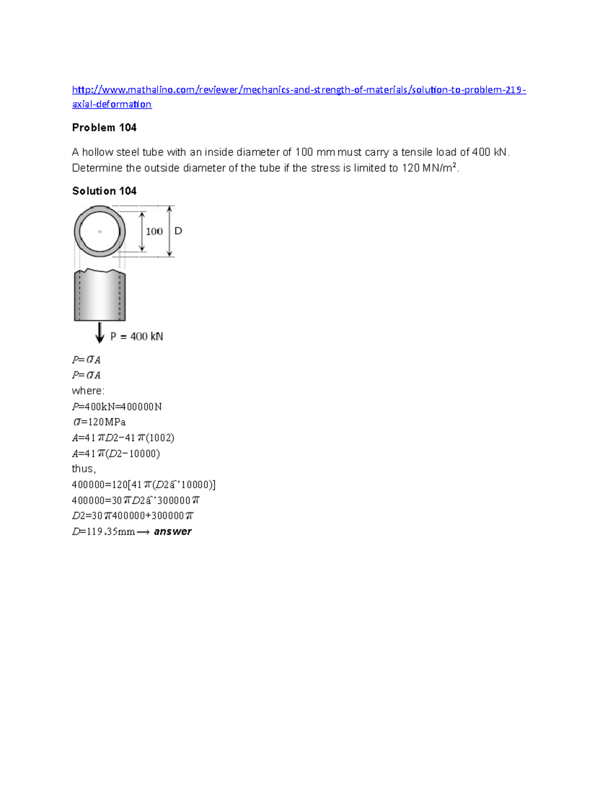 book for teaching - mathalino/reviewer/mechanics-and-strength-of ...