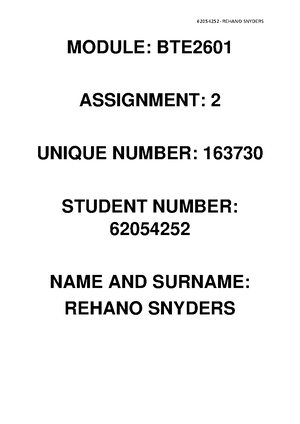 TMS3722 - tutorial answers - SEPTEMBER/NOVEMBER EXAMINATION 2021 MODULE ...