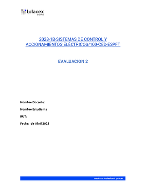 Eva 2 Control - eVA 2 - Sistema de Control y Accionamientos Eléctricos ...