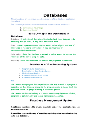 Database design part exercises Relation - Pembangunan Aplikasi ...
