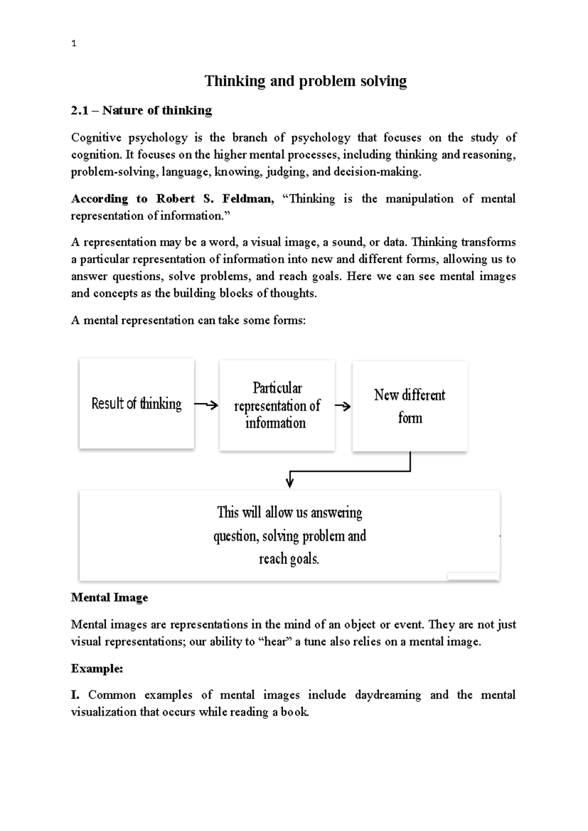 Intro-Chapter 2 - Introduction - Thinking and problem solving 2 ...