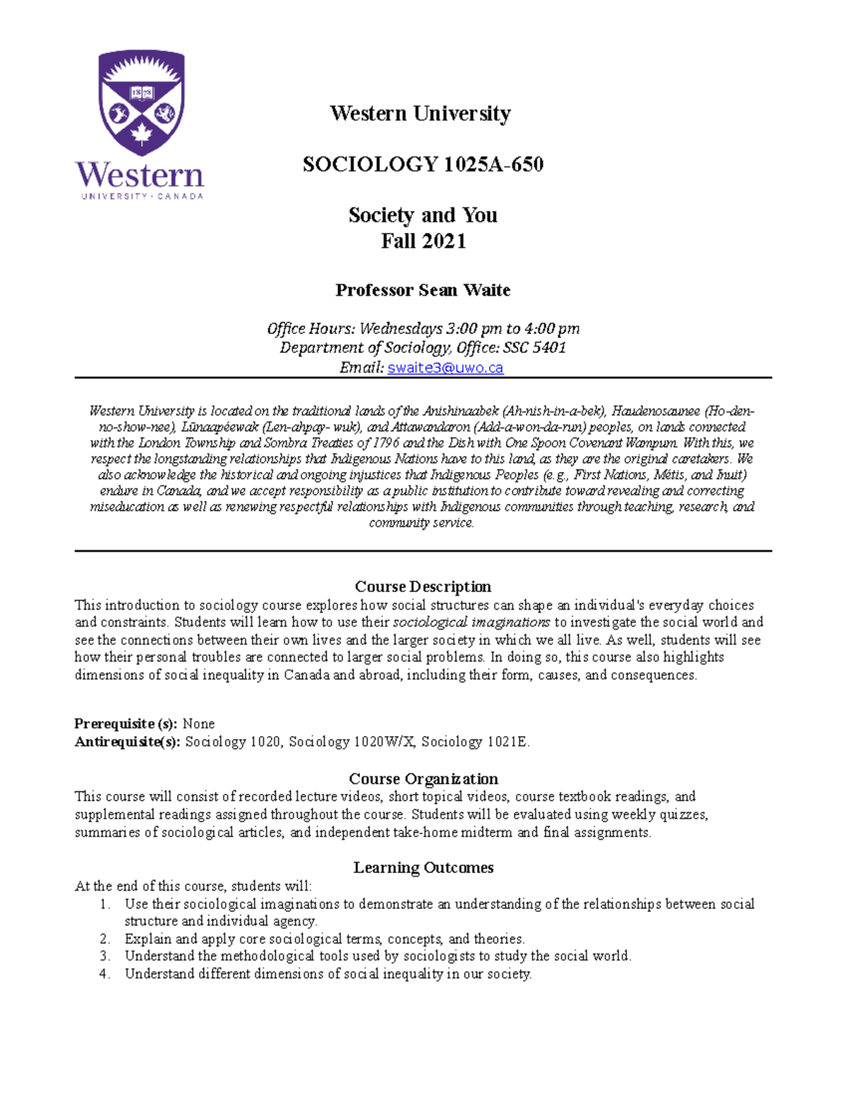 1025A-650 Waite-accessible rew w erwer werw - Western University ...