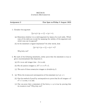 Math 120 – Final Exam - Key Notes - Warning: Tt: Undefined Function: 32