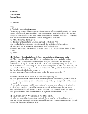 Lesson 35- Notice OF Breach AND THE Right TO CURE - LESSON 35: NOTICE ...