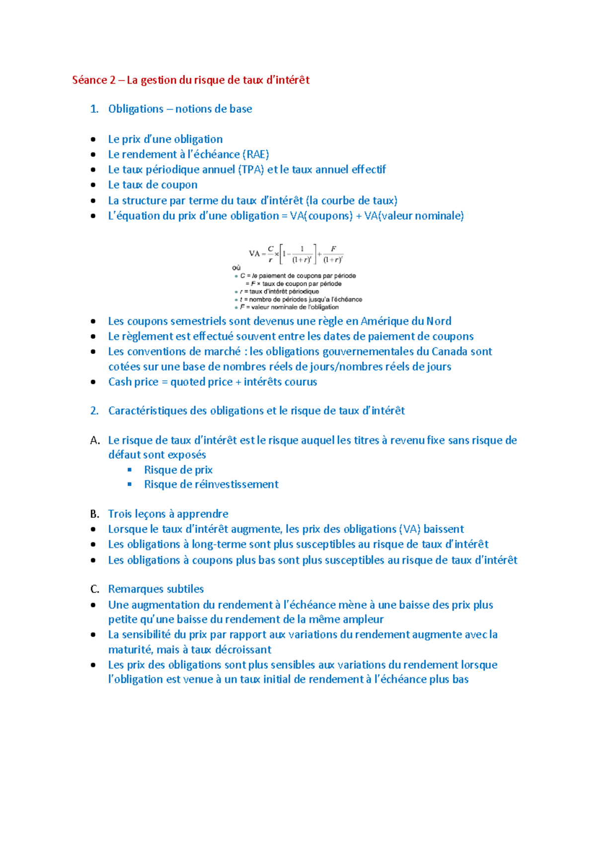 Séance 2 Gestion des Risques - Warning: TT: undefined function: 32 Warning: TT: undefined ...