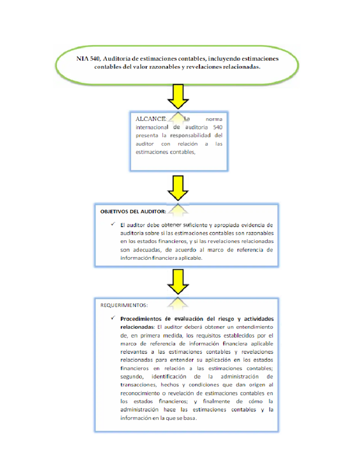 Esquemas NIA 540 - Esquema - Normas Internacionales de Información ...