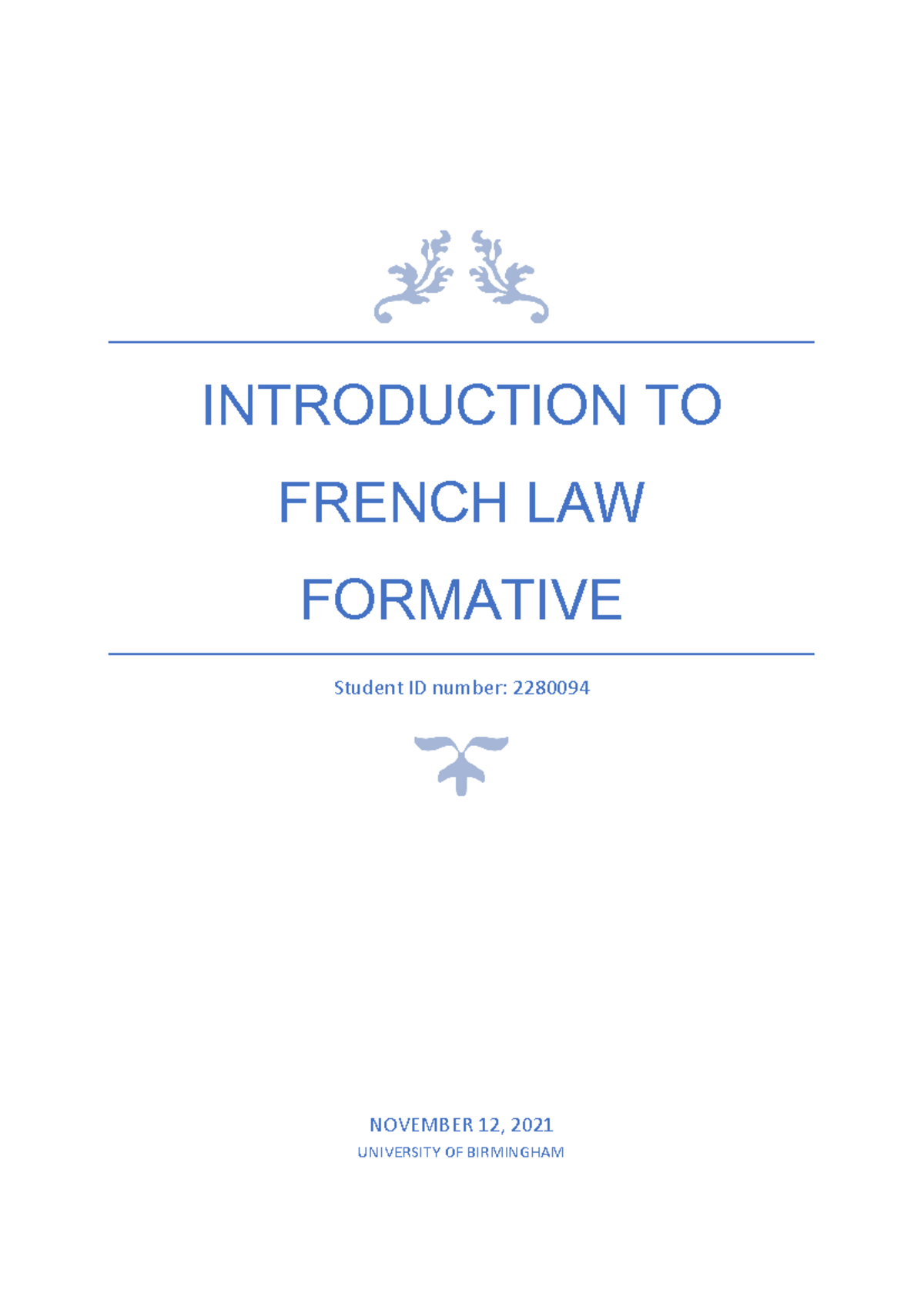 Annotated-Intro%20to%20French%20Law%20-%20Formative%20Essay ...
