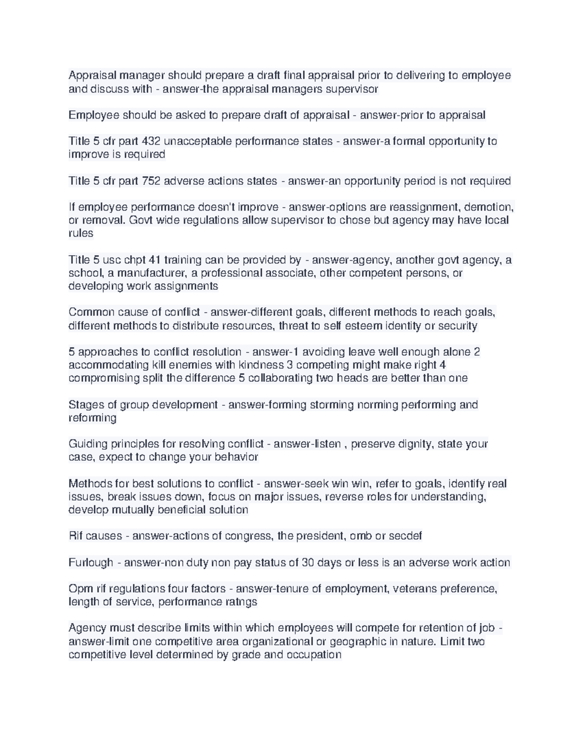 CDFM Module 1 Exam Update 2024-27 - Appraisal manager should prepare a ...