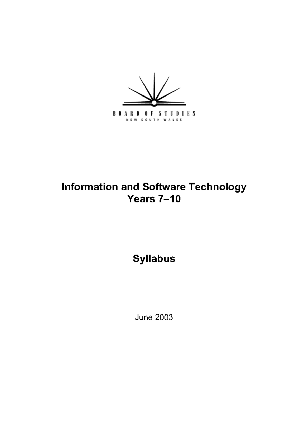Information-and-software-technology-7-10-syllabus-2003-pdf ...