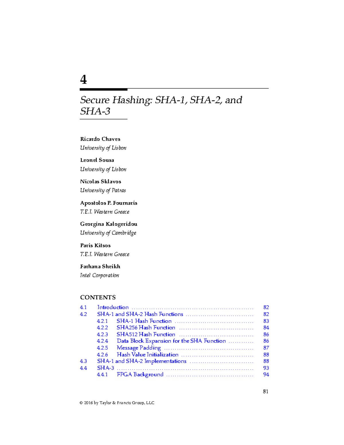 Secure Hashing Sha 1 Sha2 Sha3 Published 4 Secure Hashing Sha 1 Sha