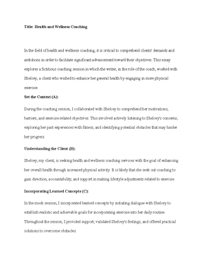 Cover letter - A very important assignment - February 9, 2022 Pradeep ...