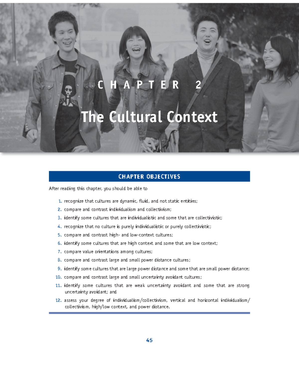42958 2 The Cultural Context - 45 C H A P T E R 2 The Cultural Context ...