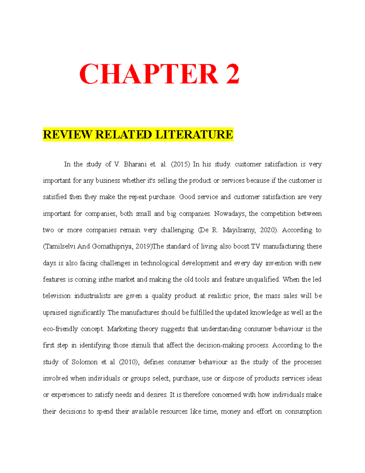 Chap2 - practical research - CHAPTER 2 REVIEW RELATED LITERATURE In the ...