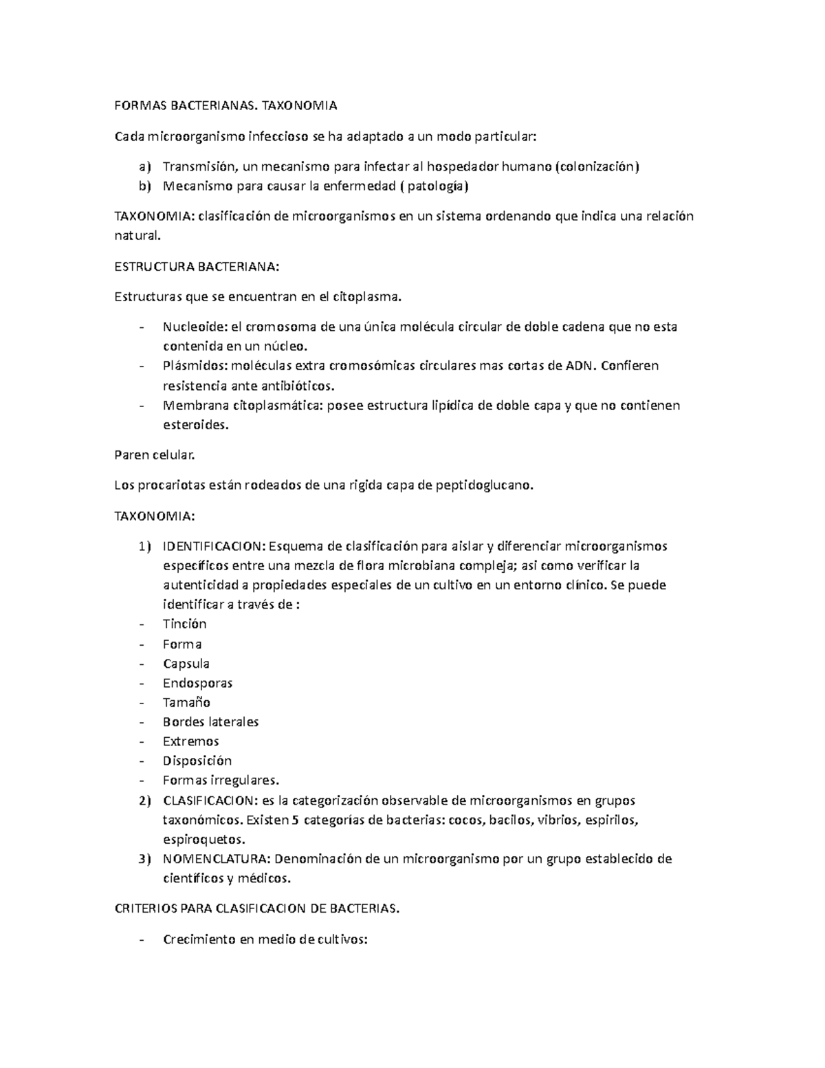 Formas Bacterianas - Microbiologia Médica - FORMAS BACTERIANAS ...
