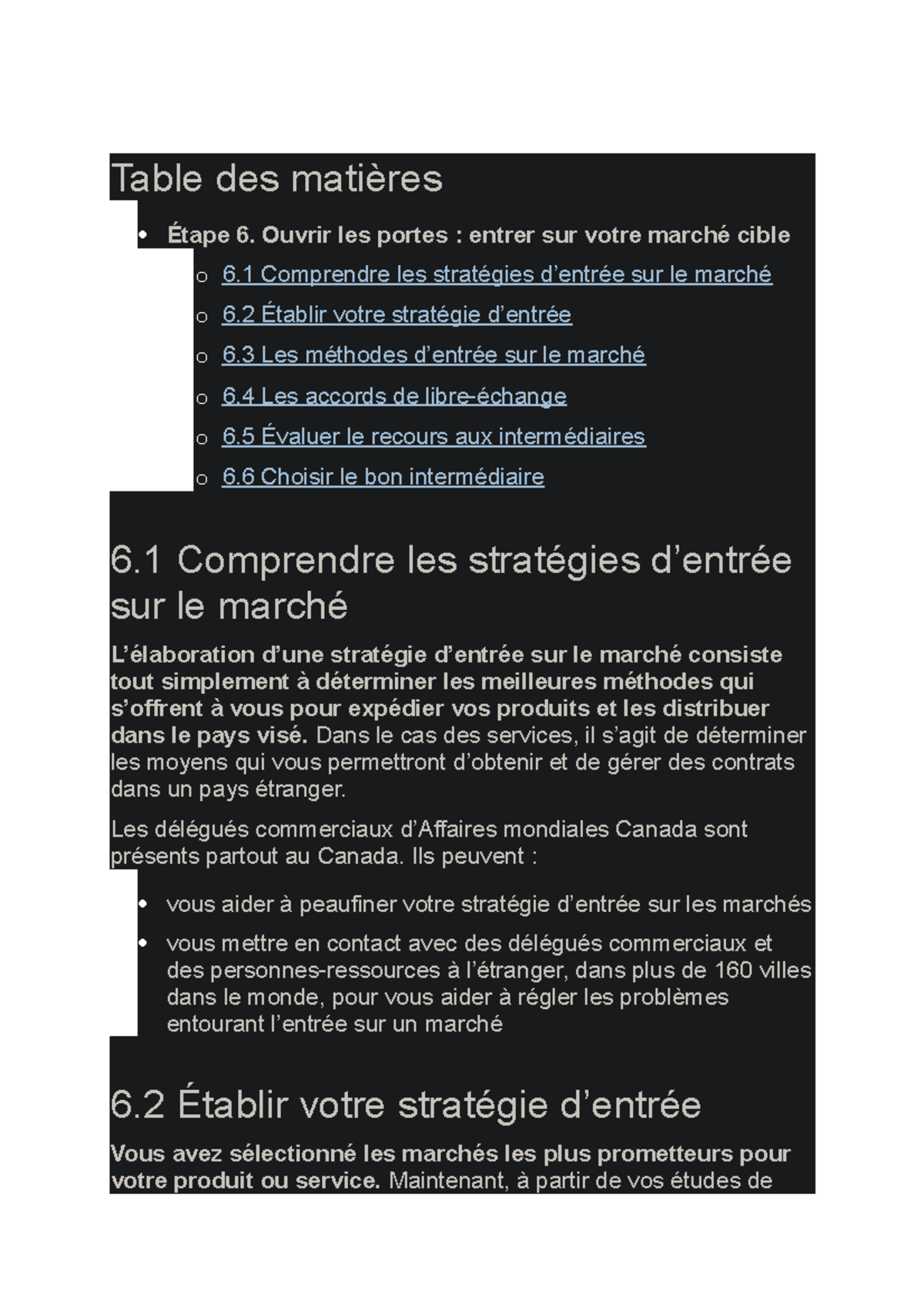 Table des matières - vvs - Table des matières Étape 6. Ouvrir les ...