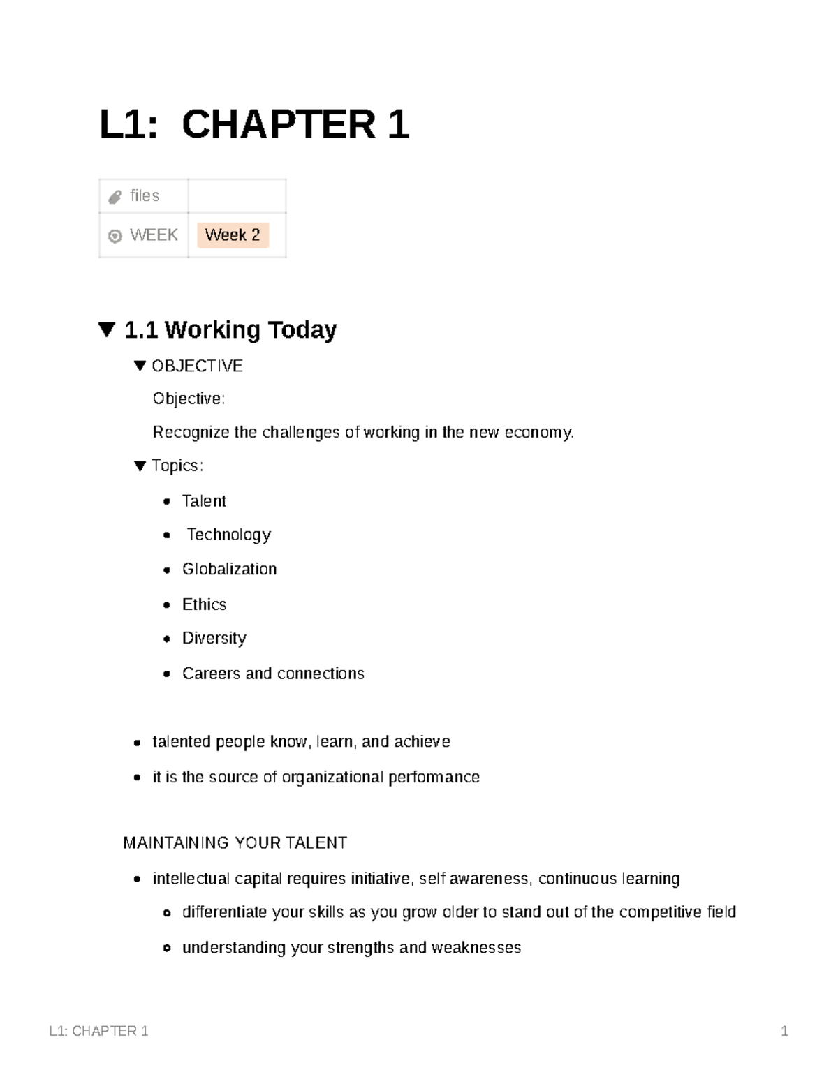L1 Chapter 1 - only posting to unlock documents - L1: CHAPTER 1 files ...