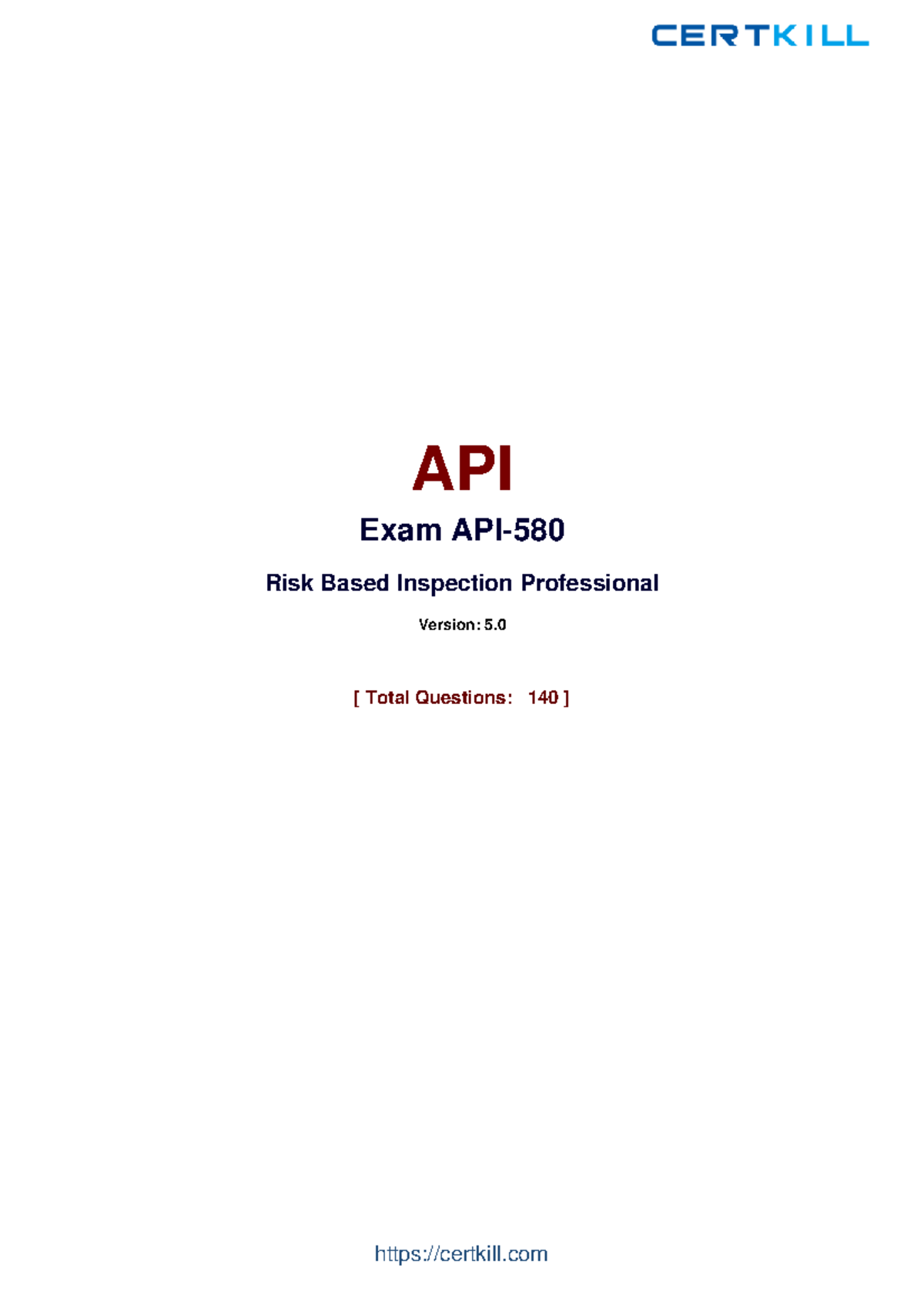 API580 question - s@lm@n API Exam API- Risk Based Inspection ...